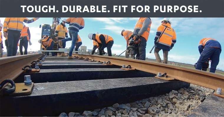 Duratrack Railway Sleepers | Integrated Recycling